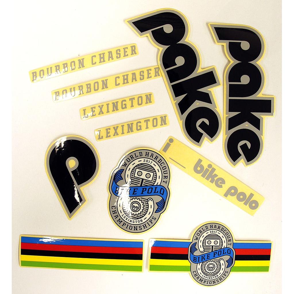 Pake Frame Bourbon Chaser Decal Set | Soma Fab Shop